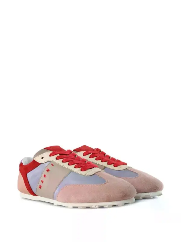 Marni Logo-print Panelled Sneakers