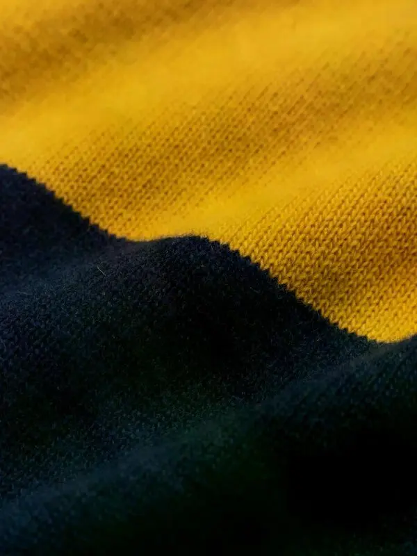 NILI LOTAN Striped Polo-collar Sweater