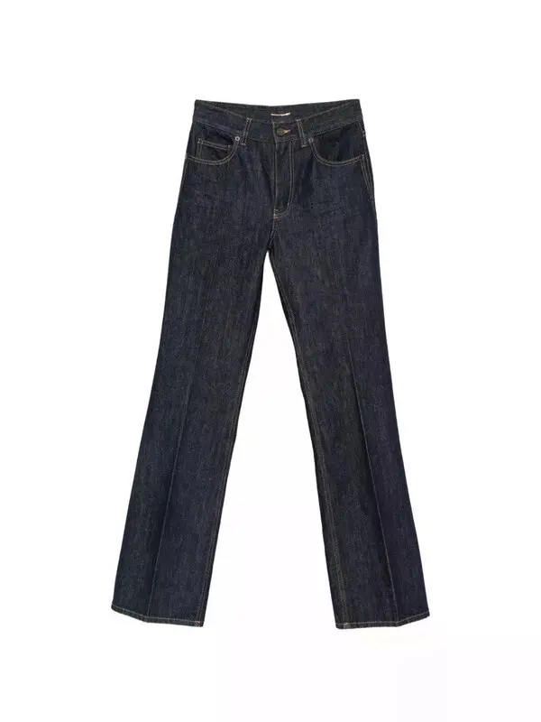 Saint Laurent Dark Wash Denim Jeans - Blue