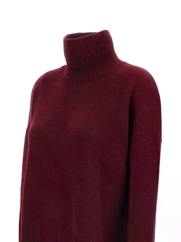 LISA YANG Asymmetric-hem Mock-neck Sweater