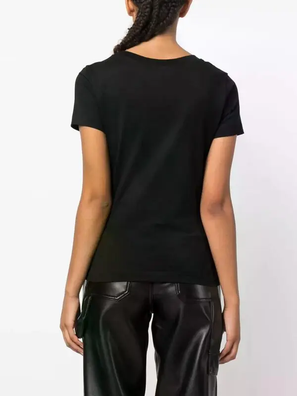 Moschino Logo Print Cotton T-shirt