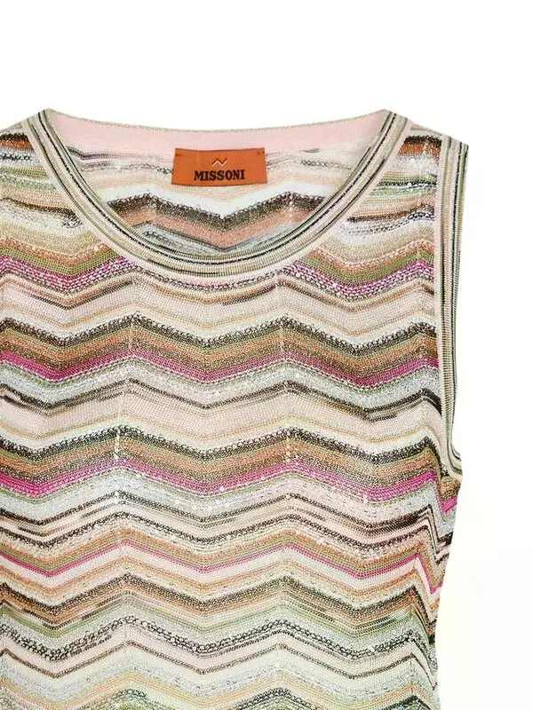 Missoni Sequin-embellished Tank Top