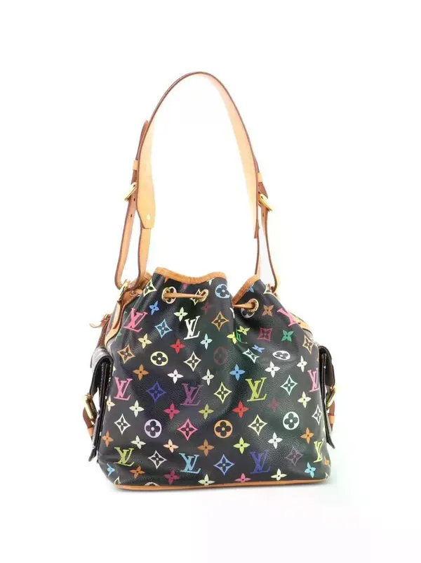 LOUIS VUITTON Petit Noe Monogram Multicolor Bucket Bag