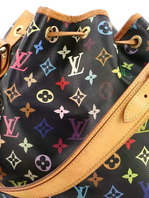 LOUIS VUITTON Petit Noe Monogram Multicolor Bucket Bag