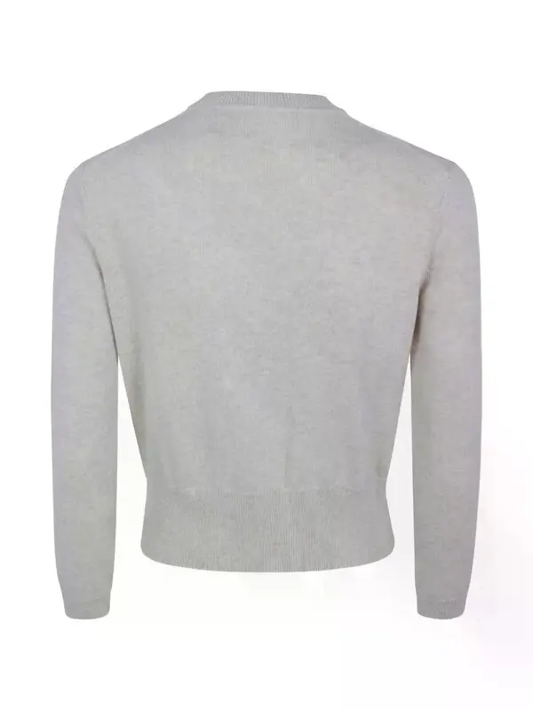 MARANT ETOILE Newton Logo-intarsia Cardigan