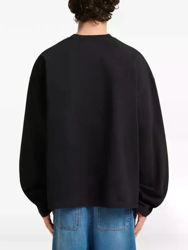 Marni Logo-patch Long-sleeve T-shirt