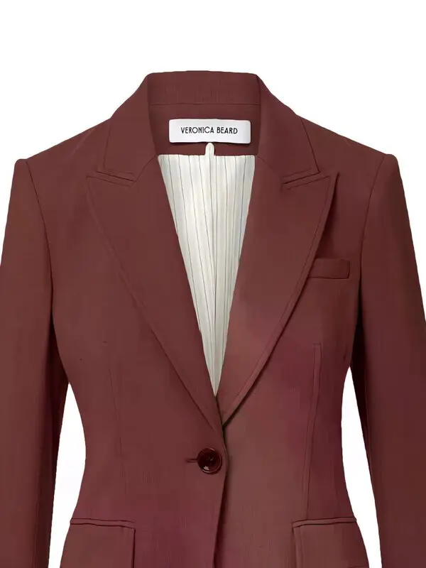 Veronica Beard Isaac Dickey Single-breasted Peaked-lapel Blazer