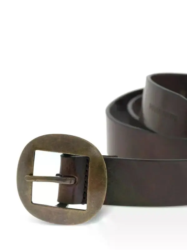 Dsquared2 Leather Belt With Buckle Fastening