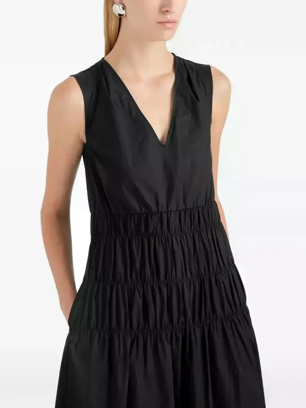 Proenza Schouler White Label Jenna Tiered Midi Dress