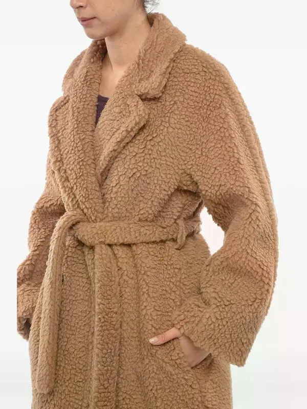 Stella McCartney Belted Teddy Coat