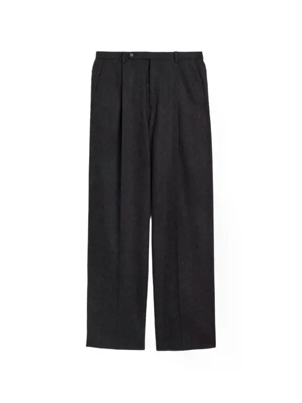 JIL SANDER Lightweight Wool Flannel Trousers