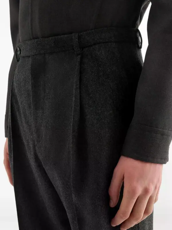 JIL SANDER Lightweight Wool Flannel Trousers