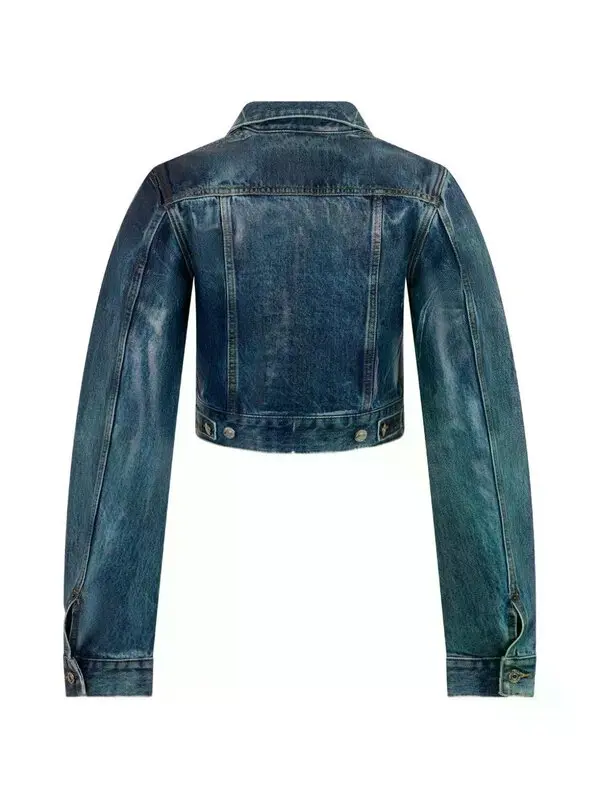 Dsquared2 Dean Iced-wash Denim Jacket