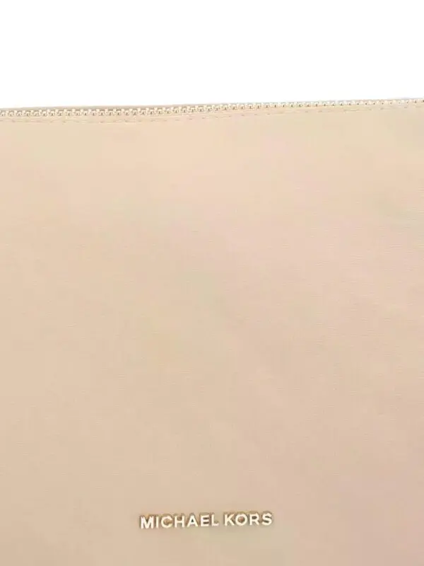 Michael Kors Zadie Logo Plaque Wristlet Pouch