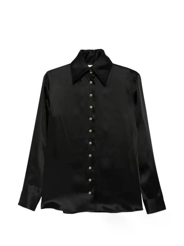 Khaite Ivy Satin Shirt