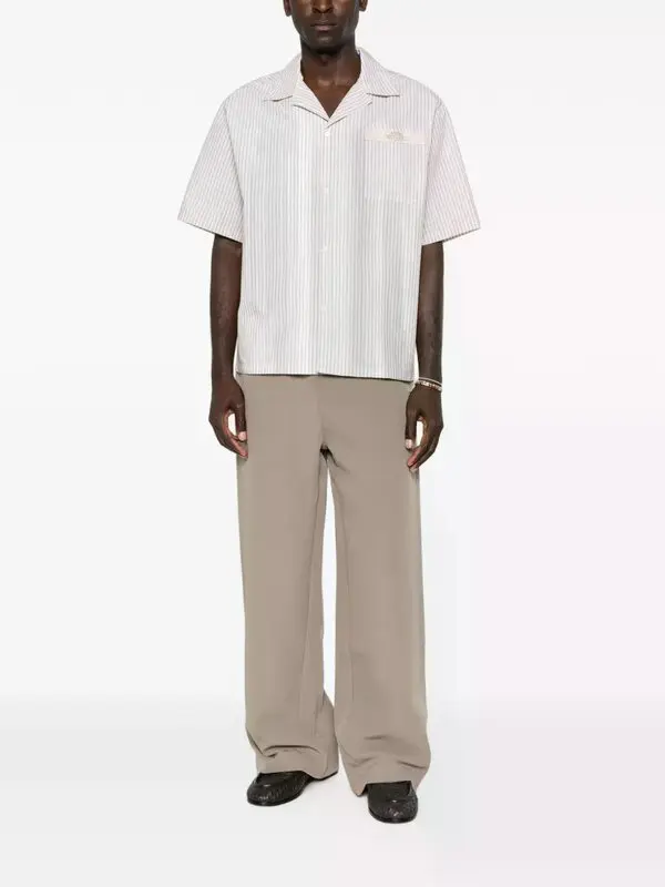 Amiri Elasticated-waistband Wide-leg Trousers