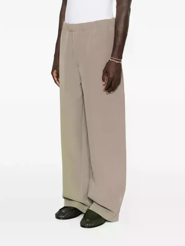 Amiri Elasticated-waistband Wide-leg Trousers