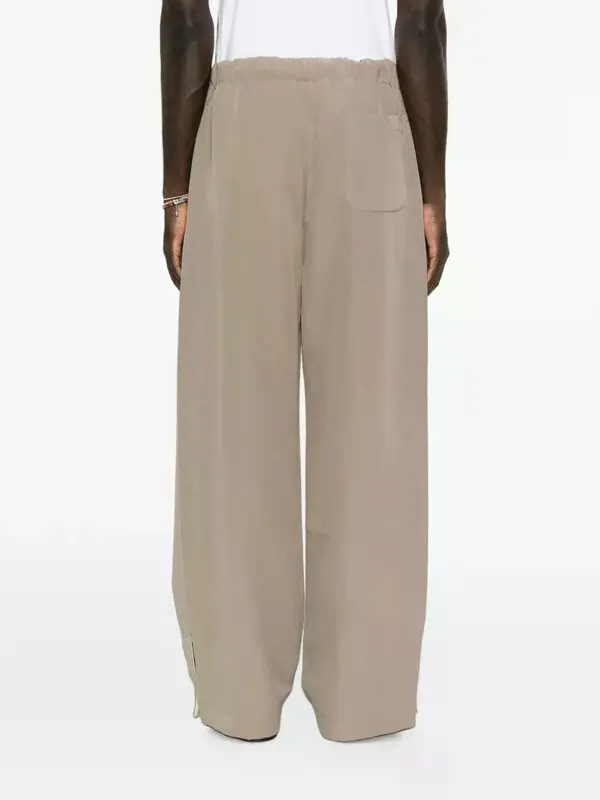 Amiri Elasticated-waistband Wide-leg Trousers