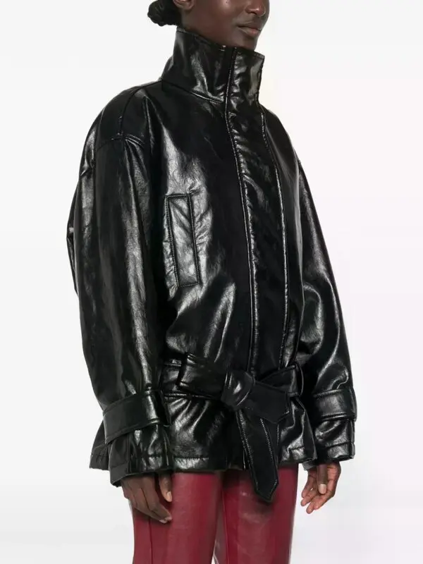 Federica Tosi Belted Zip-up Jacket