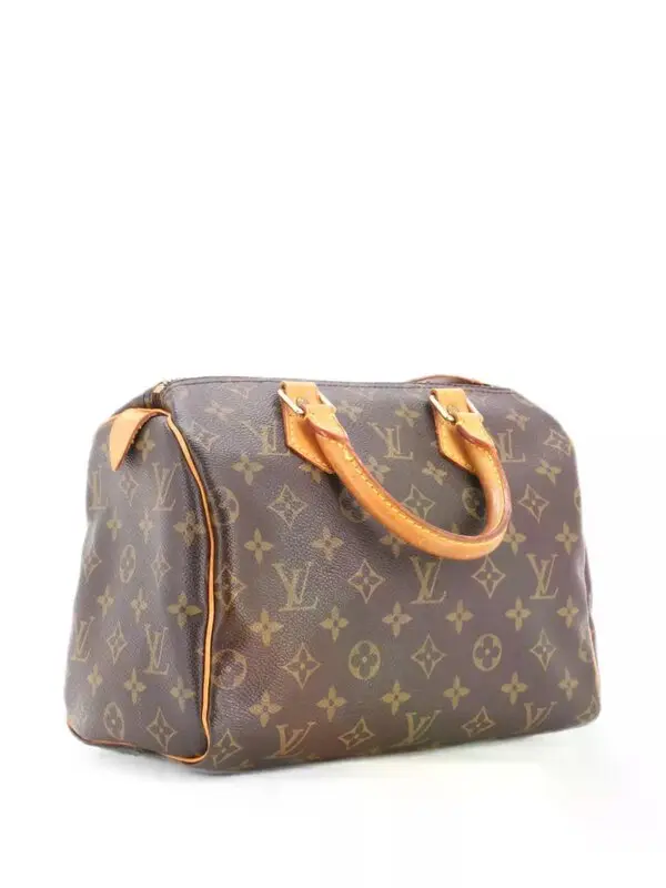 LOUIS VUITTON Speedy Monogram Canvas Satchel