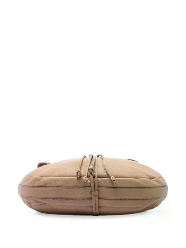 Gucci Large Pebbled Calfskin Jungle Satchel