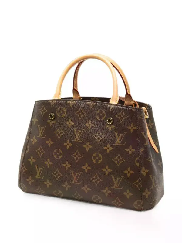 LOUIS VUITTON 2016 Monogram Montaigne Bb Satchel