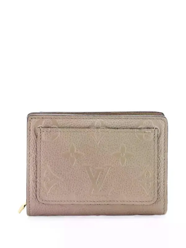 LOUIS VUITTON Clea Wallet Monogram Empreinte Leather Small Wallets