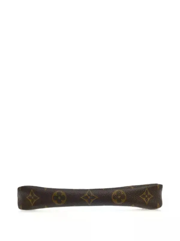 LOUIS VUITTON 2004 Panda Monogram Pochette Accessoires Tote Bag - Brown