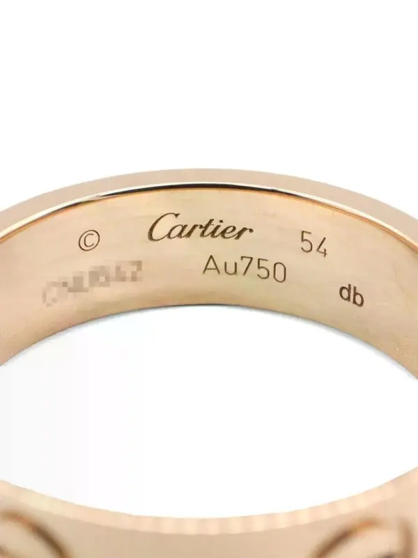 Cartier 18k Rose Gold Love Ring - Pink