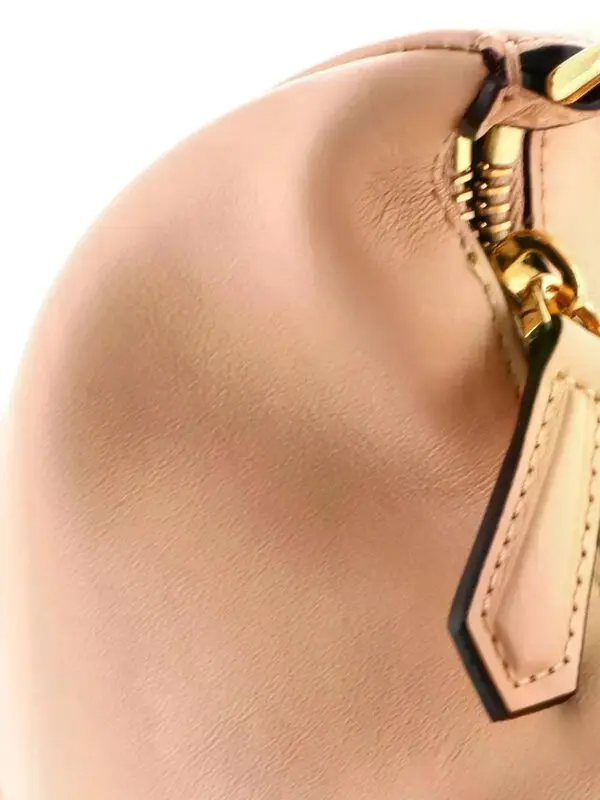 Fendi Leather Nano Hobo Bag - Neutrals