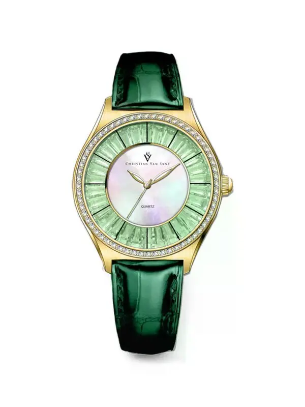 CHRISTIAN VAN SANT Luna 40mm Watch - Silver