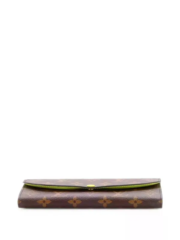 LOUIS VUITTON Emilie Wallet Monogram Canvas Small Wallets