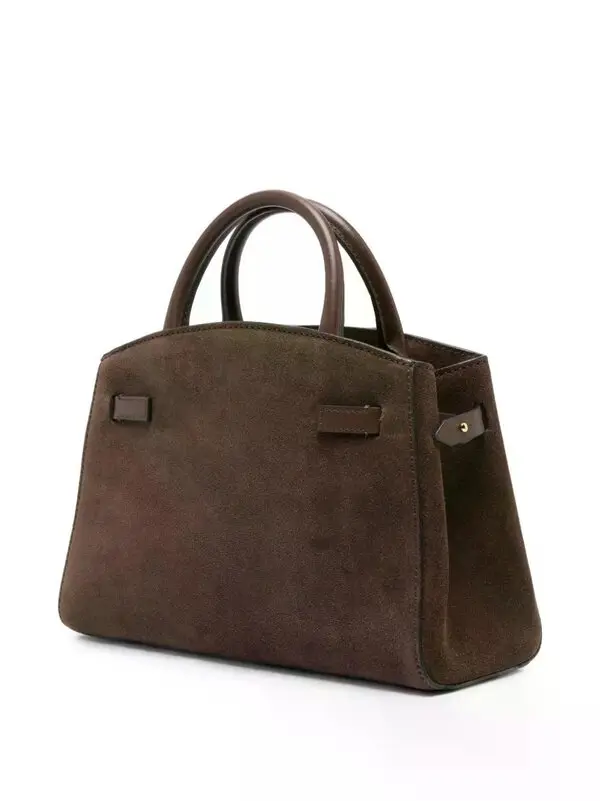 DEMELLIER Small Hudson Top-handle Tote Bag - Brown