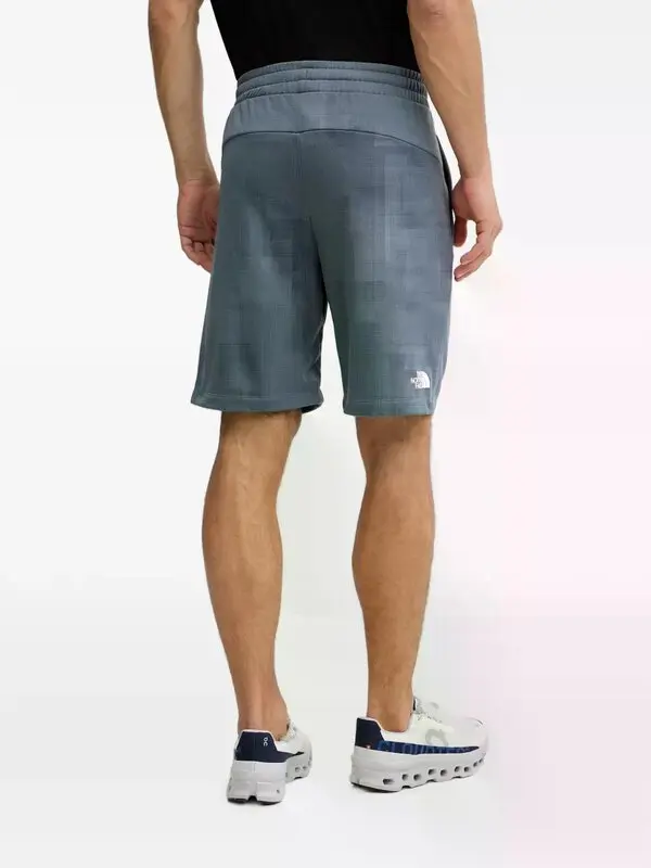 The North Face Logo-print Waffle-knit Shorts