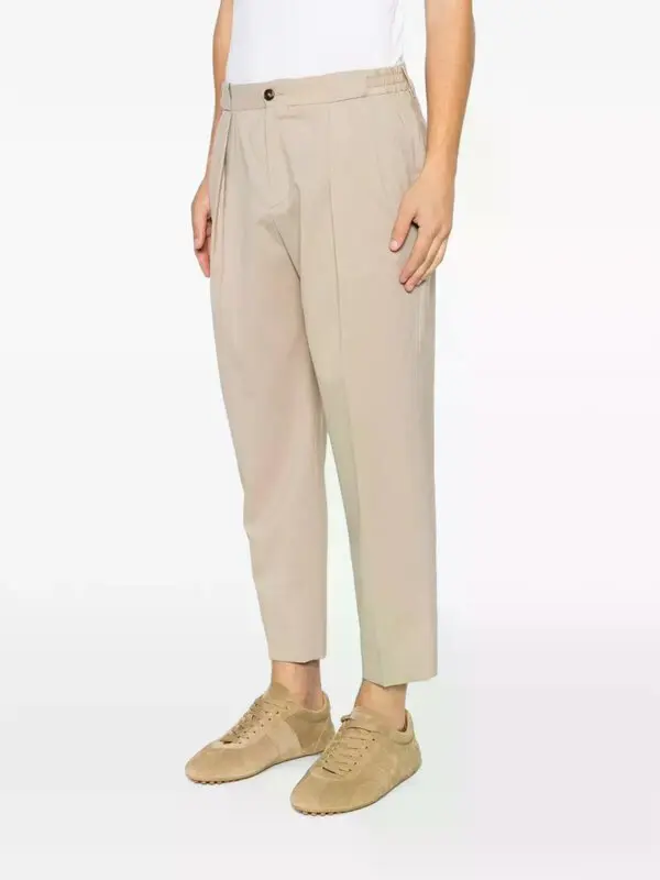 MANUEL RITZ Pleated-design Trousers