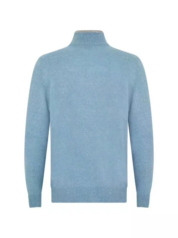 Fedeli Quarter-zip Long-sleeve Sweater