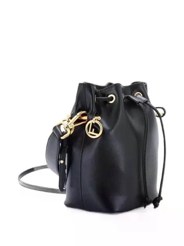 Fendi Mon Tresor Leather Mini Bucket Bag