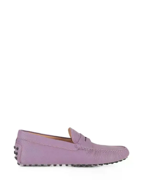 TOD'S Pebbled Leather Loafers