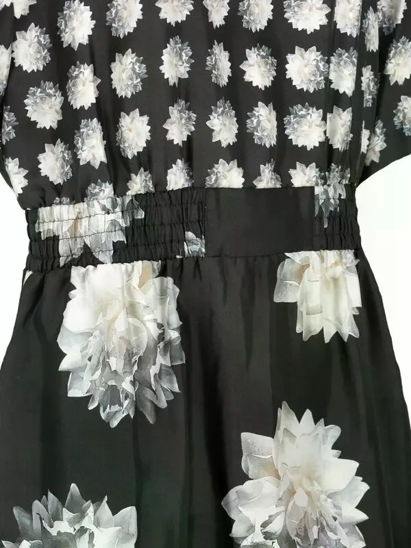 Max Mara Floral Print Maxi Dress