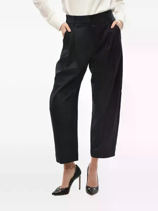 Stella McCartney Dawson Pleated Trousers - Black