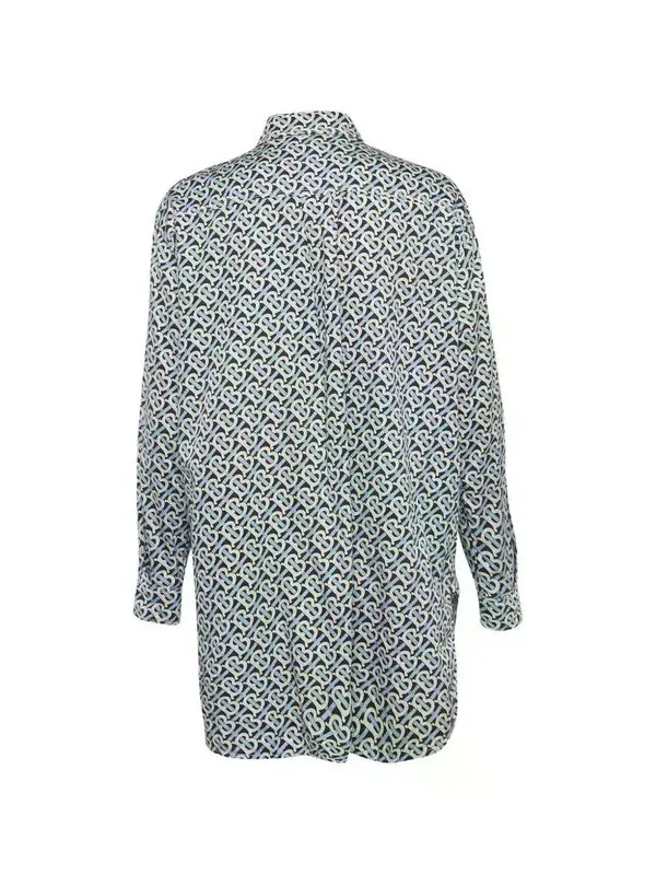 Burberry Monogram-print Long-sleeve Shirt