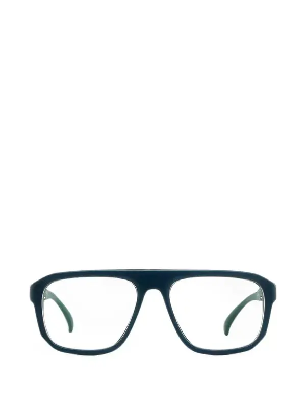 Mykita Textured-finish Rectangle-frame Eyeglasses - Blue