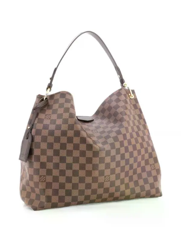 LOUIS VUITTON Damier Mm Hobo Bag