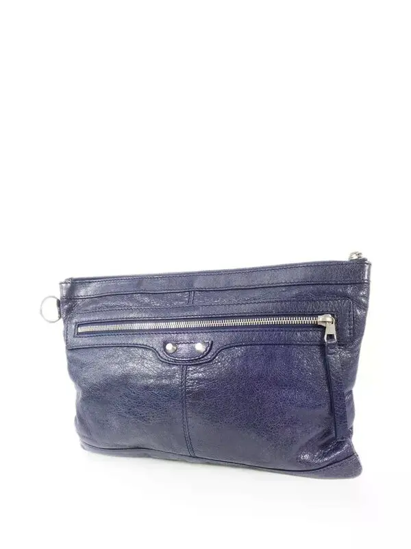 Balenciaga Motocross Classic Clutch Bag