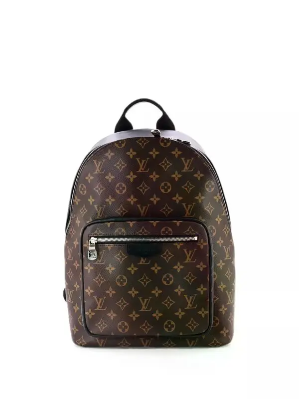 LOUIS VUITTON Josh Macassar Monogram Canvas Backpack