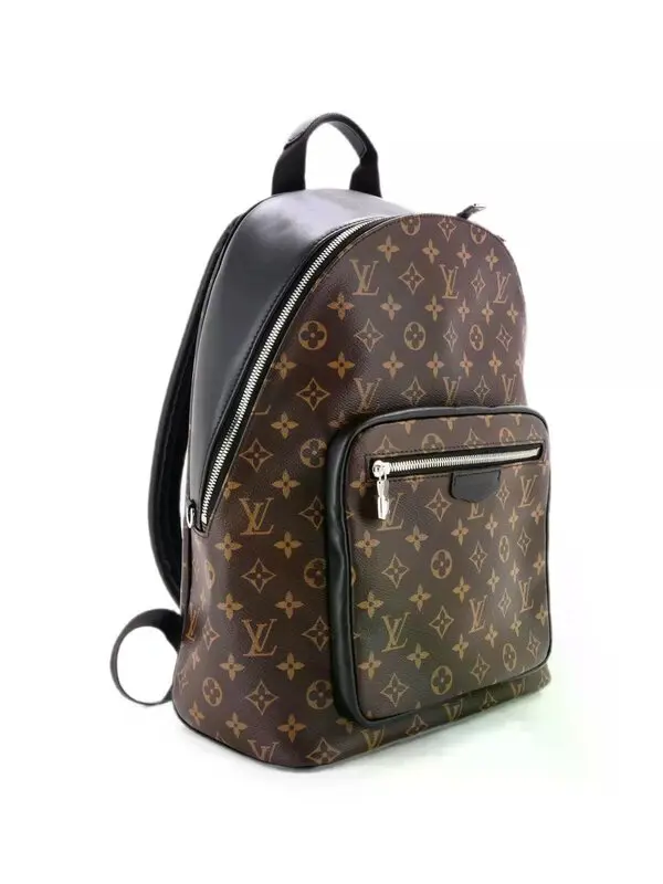 LOUIS VUITTON Josh Macassar Monogram Canvas Backpack