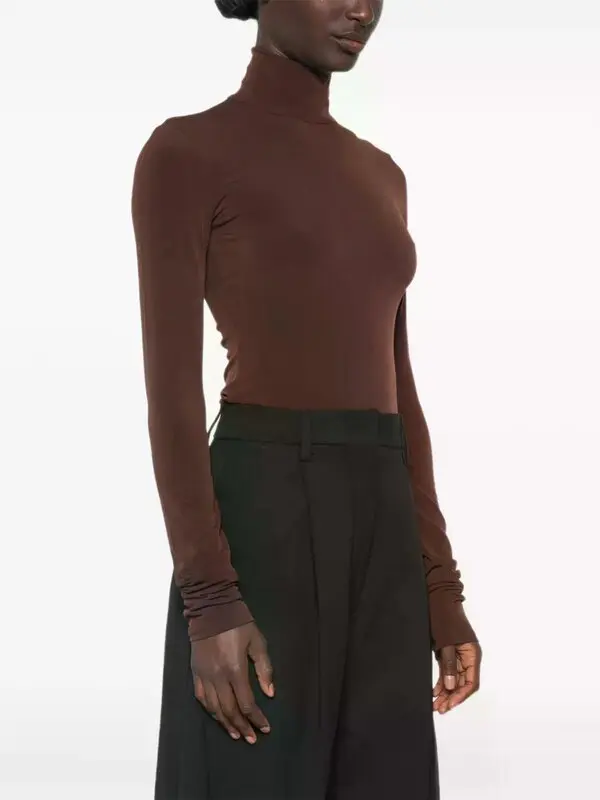 Andamane Ziggy High-neck Long-sleeve Bodysuit