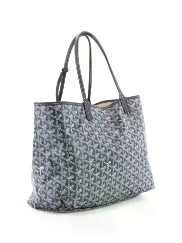 Goyard Saint Louis Coated Canvas Pm Tote Bag - Grey