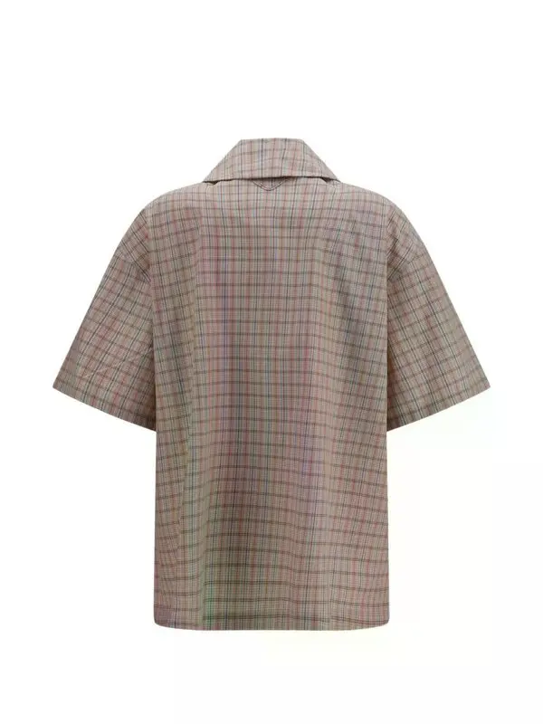 Prada Check Short-sleeved Shirt
