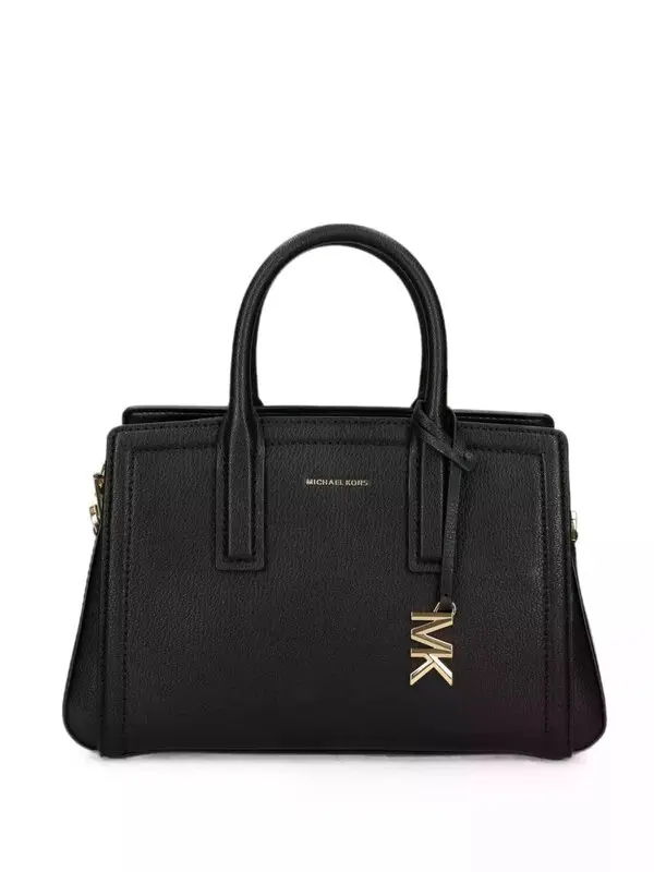 Michael Kors Small Laila Logo-plaque Tote Bag - Black
